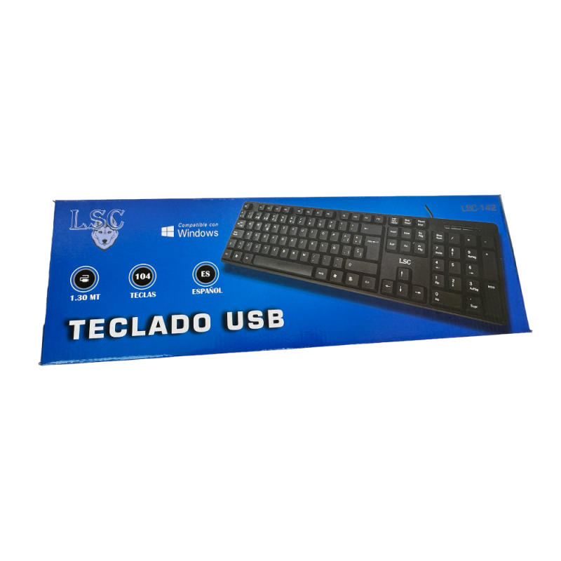 TECLADO DE OFICINA USB LSC - LSC STORE
