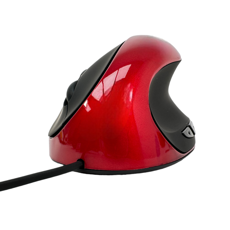 Mouse Ergonómico Alámbrico Conexión USB - LSC-Simple y Sencillo